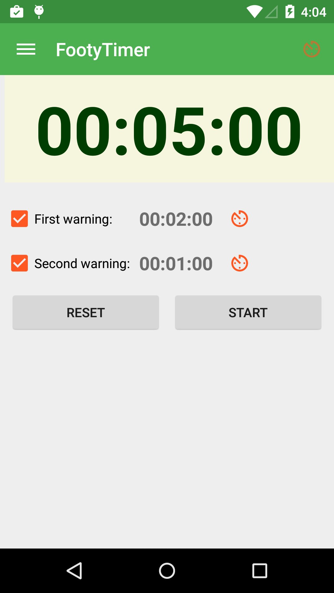 Footy Timer APK for Android Download
