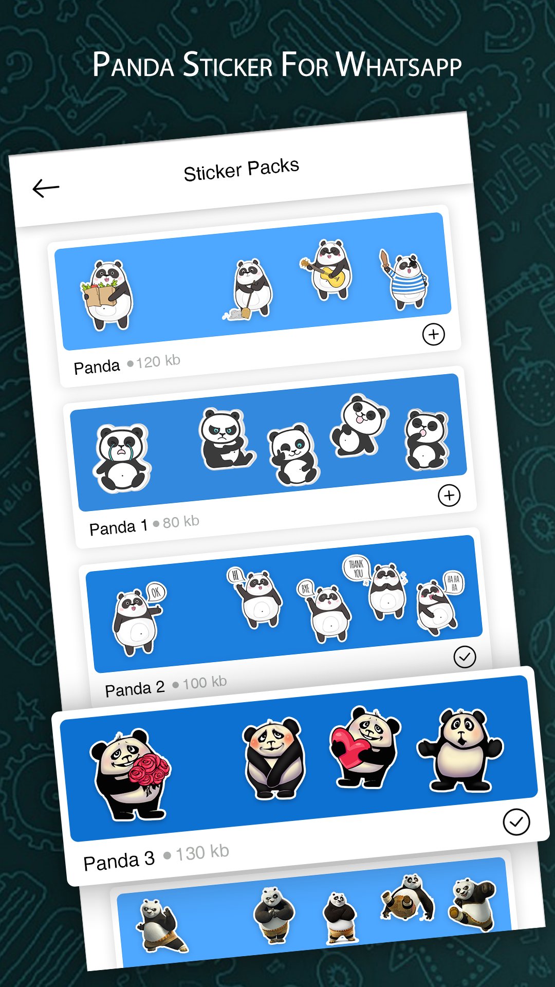 Panda Sticker For Whatsapp Full Pack 2019 APK for Android Download