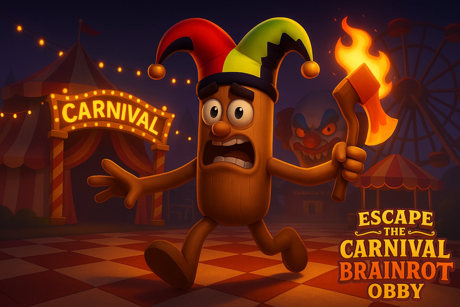 Escape Carnival Brainrot OBBY APK for Android Download