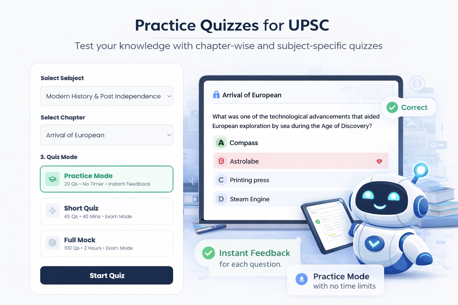 Android İndirme için UPSC.cc - Crack UPSC with AI APK