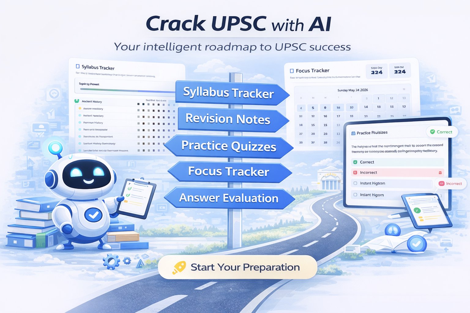 UPSC.cc - Crack UPSC with AI安卓版应用APK下载