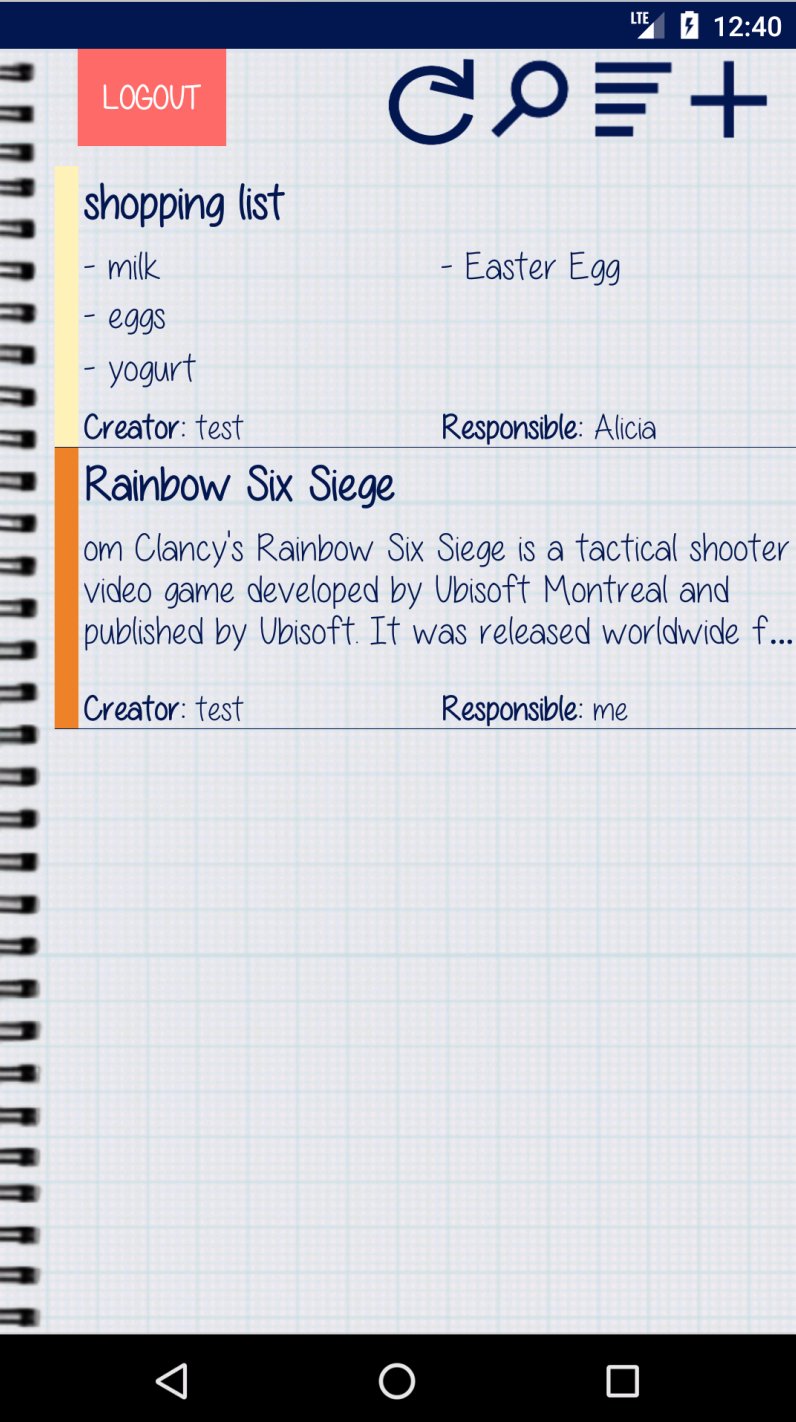 MyNote APK للاندرويد تنزيل