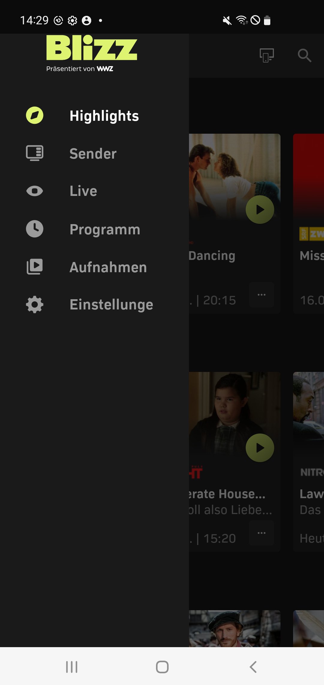 Download der neuesten Version von WWZ Blizz TV – WWZ Blizz TV 2.2542.2