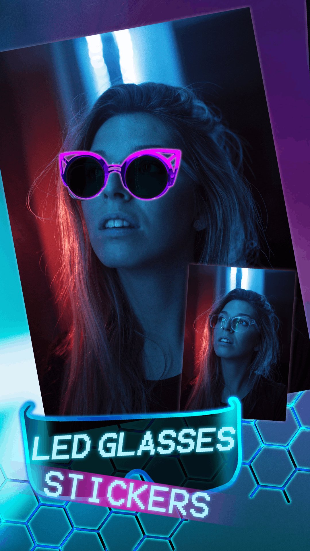LED Glasses Sticker Editor APK for Android Download