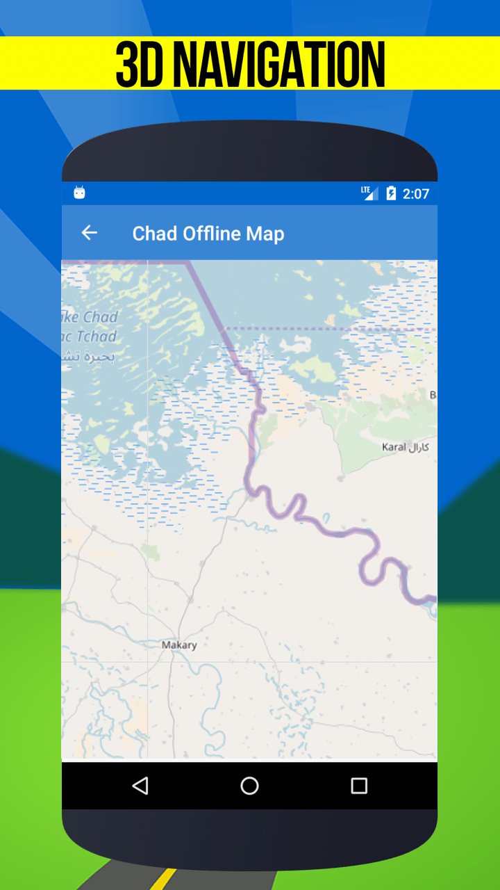 🌏 GPS Maps of Chad: Offline Map APK for Android Download