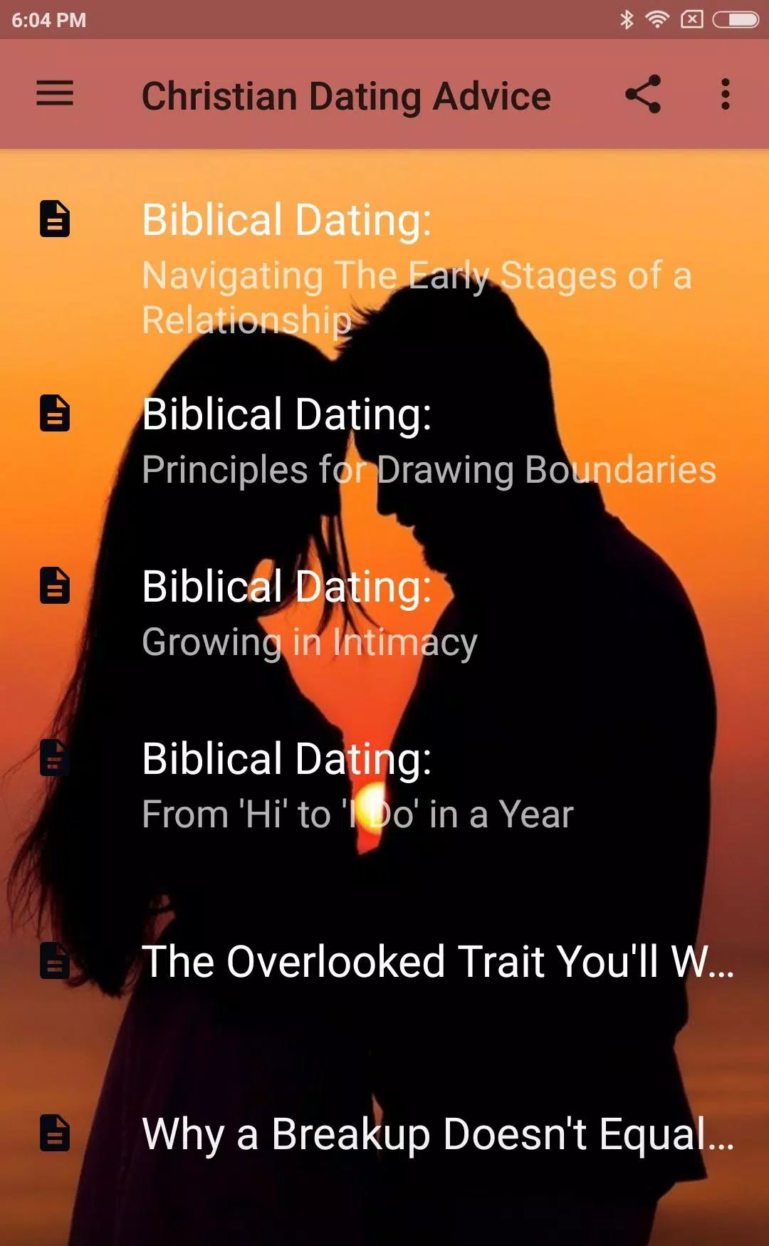 Christian Dating Rules