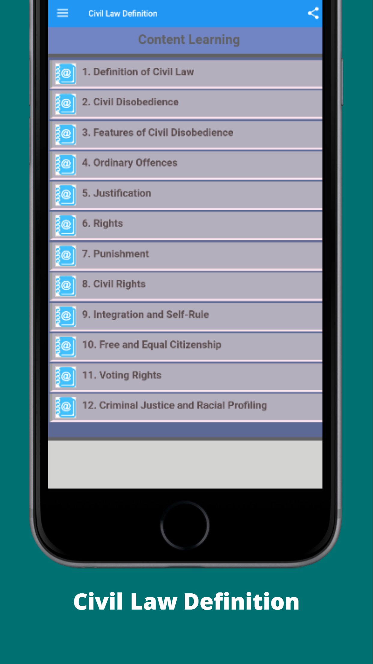 Civil Law Definition APK für Android herunterladen