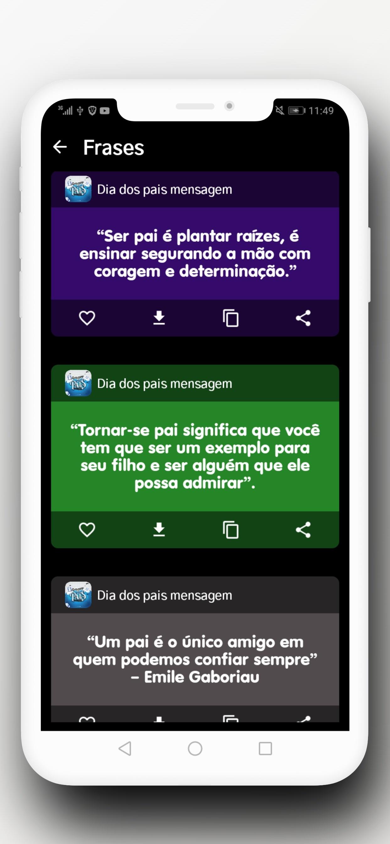 Download Do Apk De Mensagem Do Dia Dos Pais Para Android