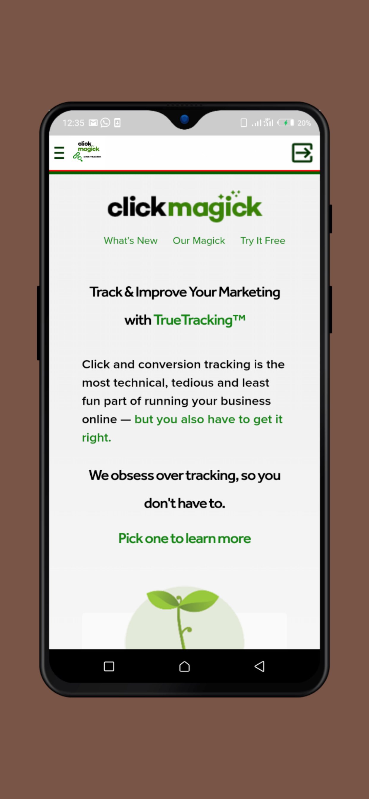 Click Magick-Link Tracker APK for Android Download