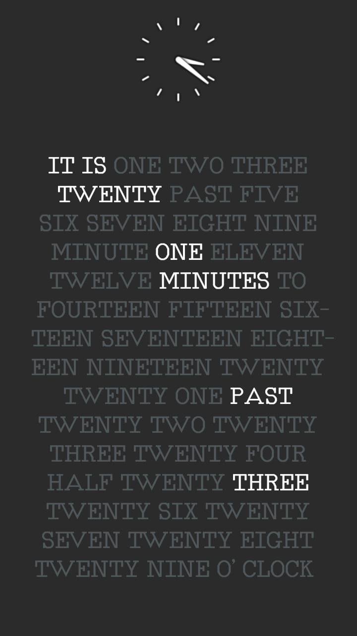 Text Clock APK Download for Android - Latest Version