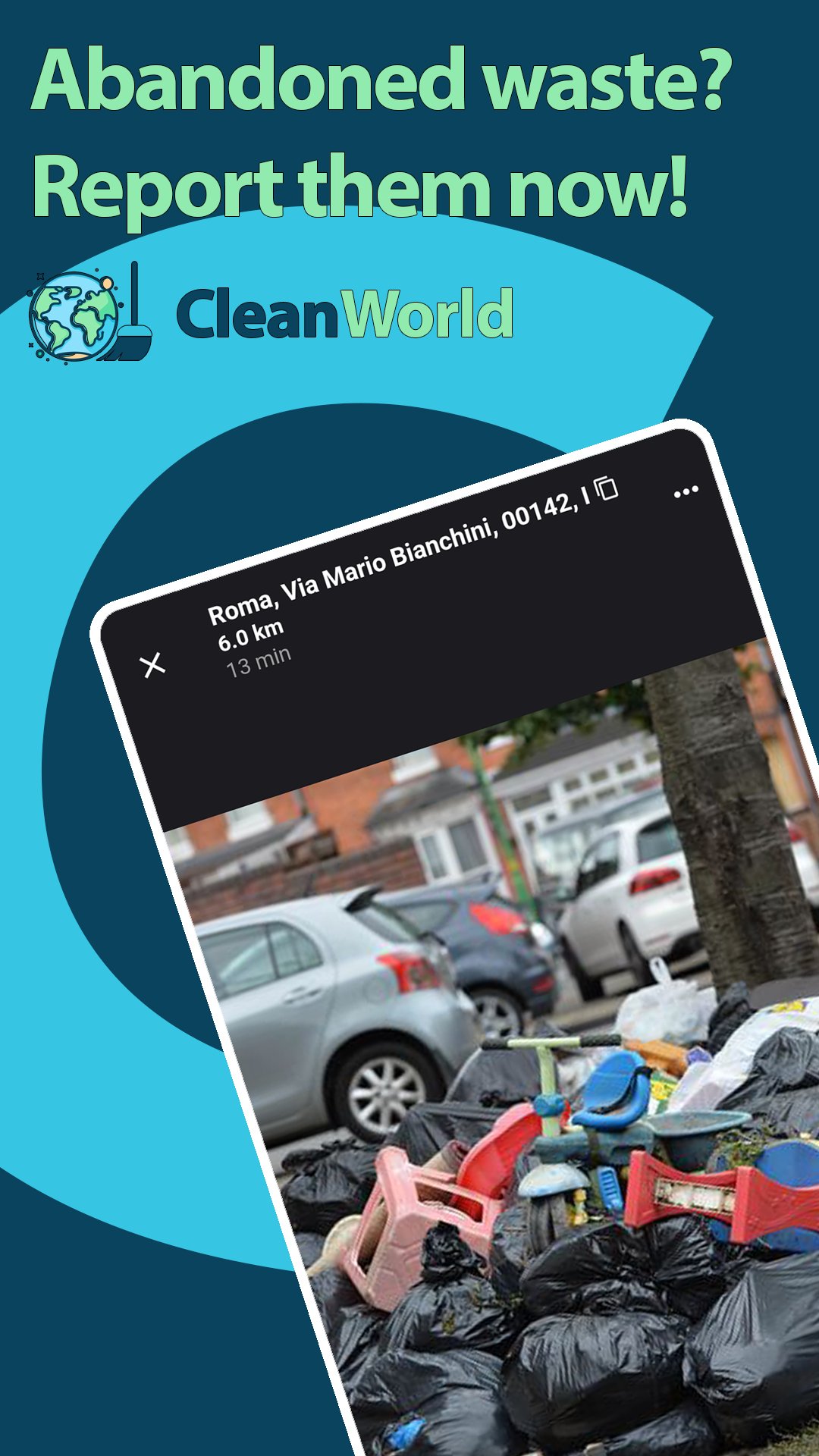 Descargar CleanWorld - Report Waste APK Última Versión 1.0.16 para Android
