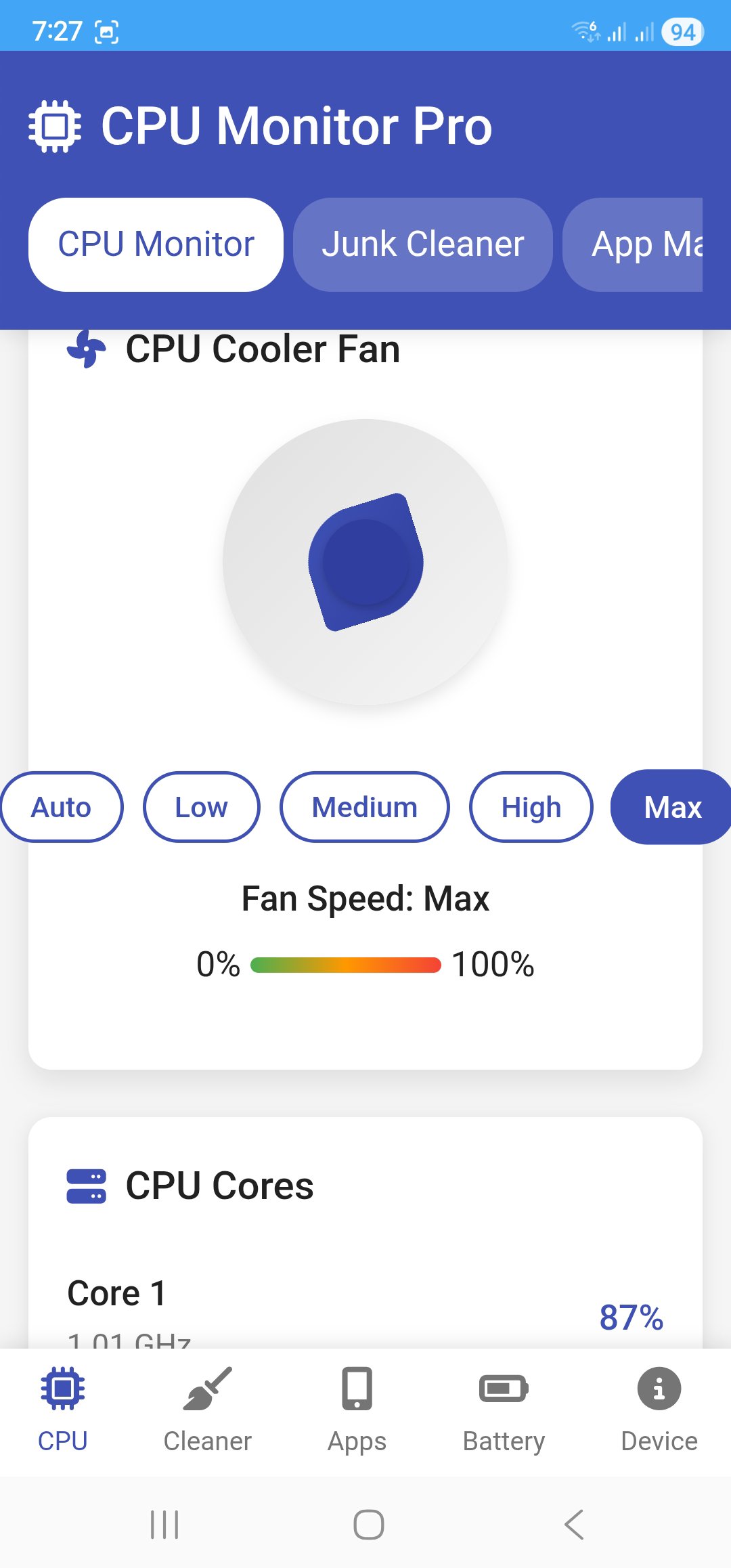 CPU MONITOR Pro APK for Android Download