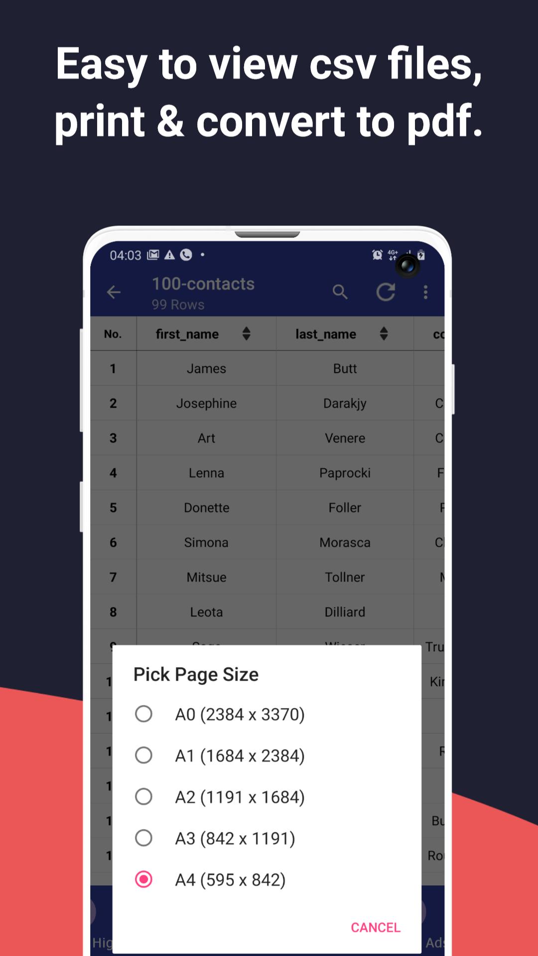 CSV File Viewer APK for Android Download CSV File Viewer APK for Android Download