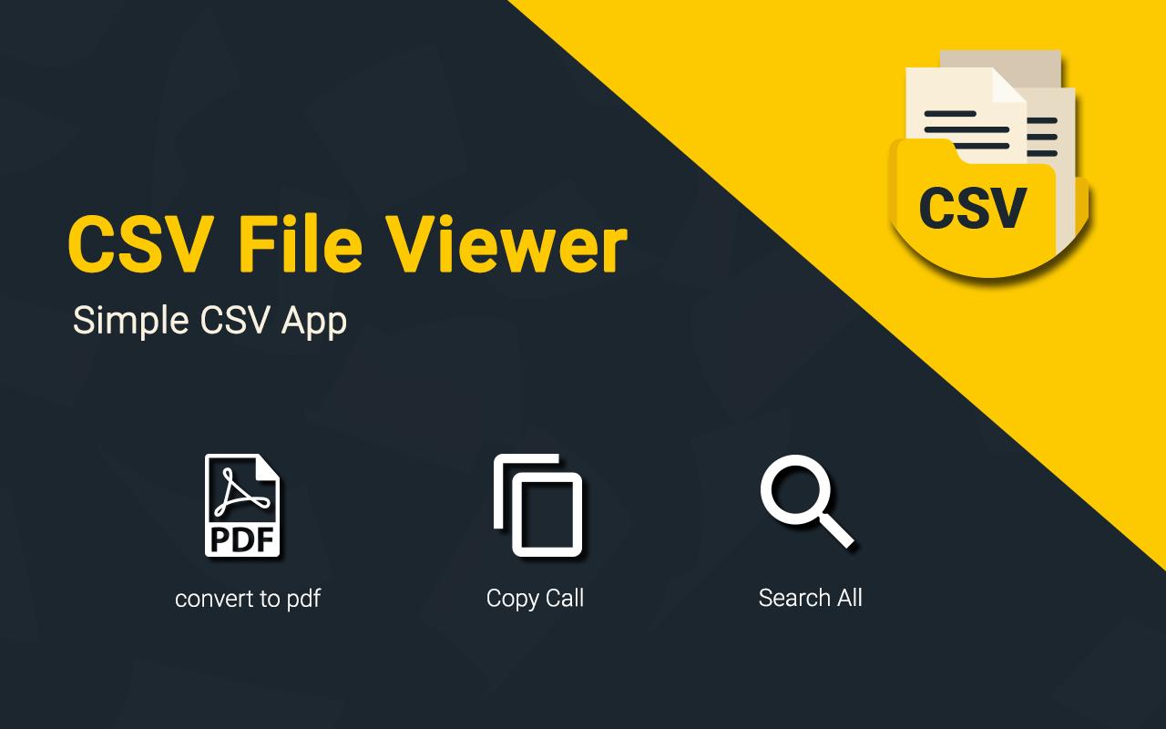 CSV File Viewer : Simple CSV APK per Android Download CSV File Viewer : Simple CSV APK per Android Download