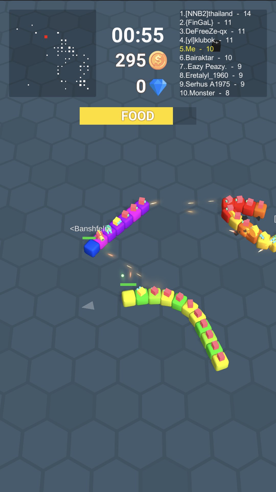 Shooting Cubes Block Worm Game APK for Android Download