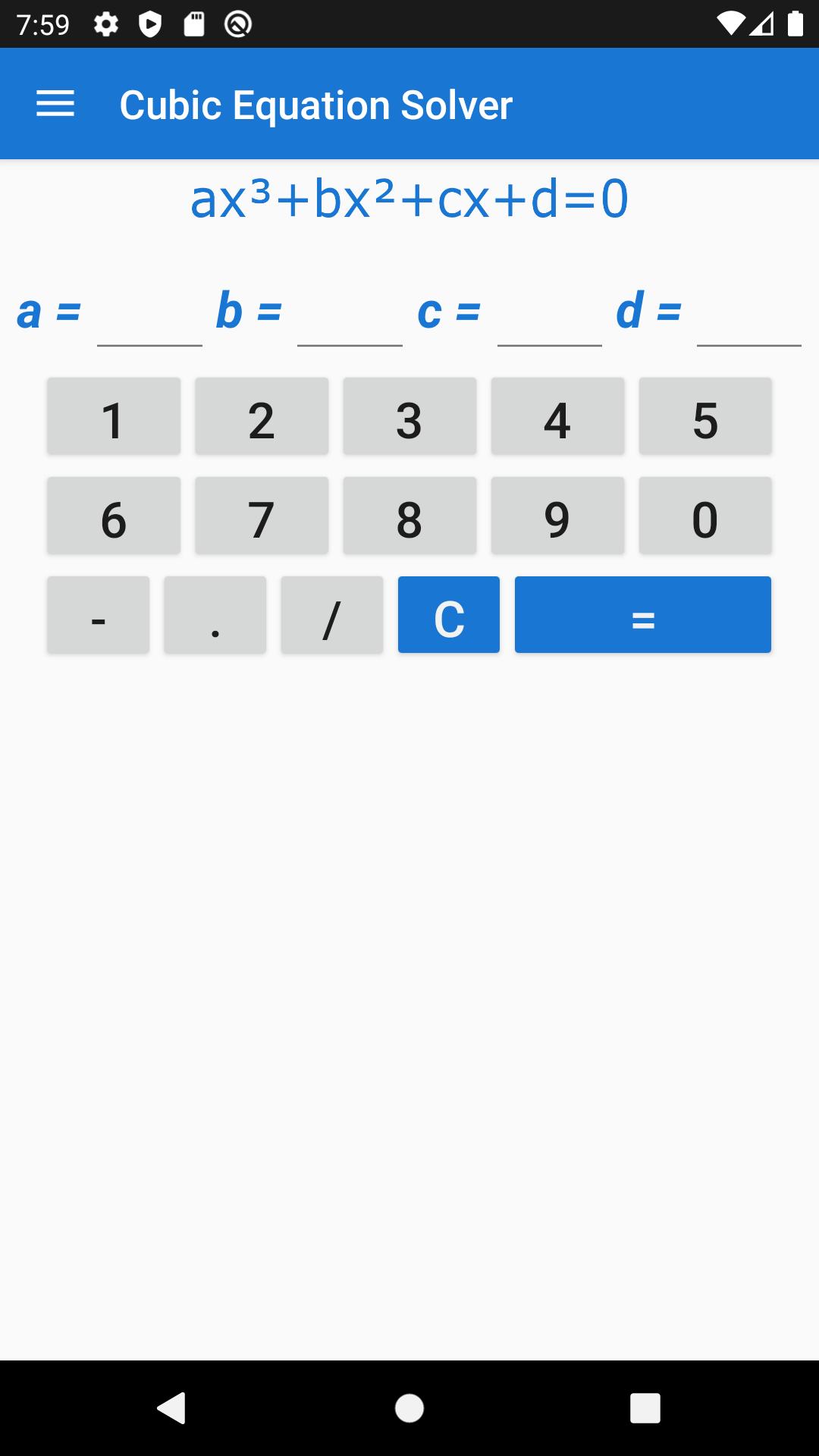 Cubic Equation Solver Apk For Android Download