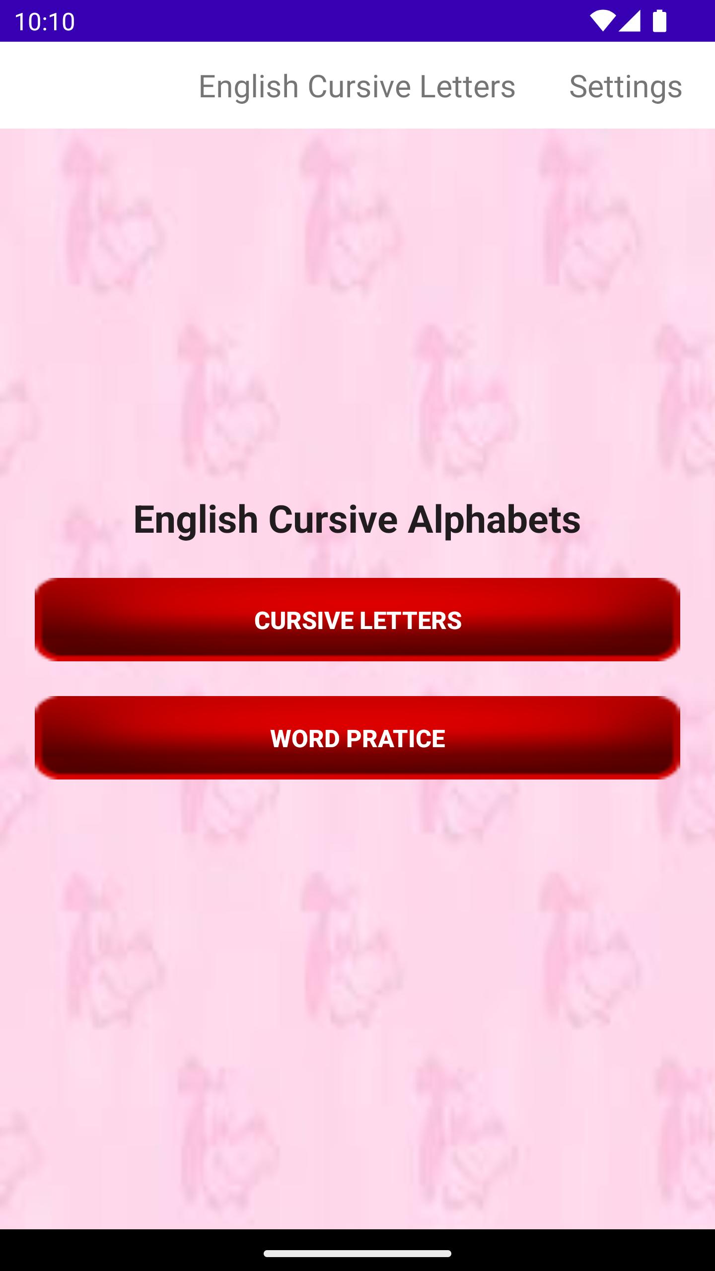 Cursive Letters Alphabets Apk For Android Download
