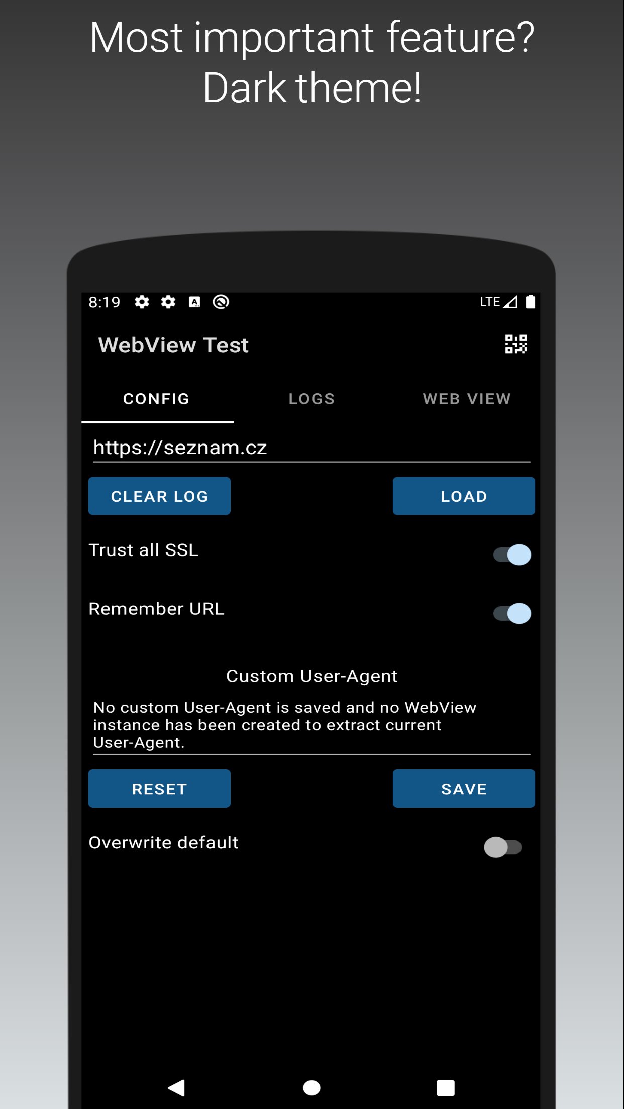 Download WebView Tester Latest Version 2.3 Android APK File