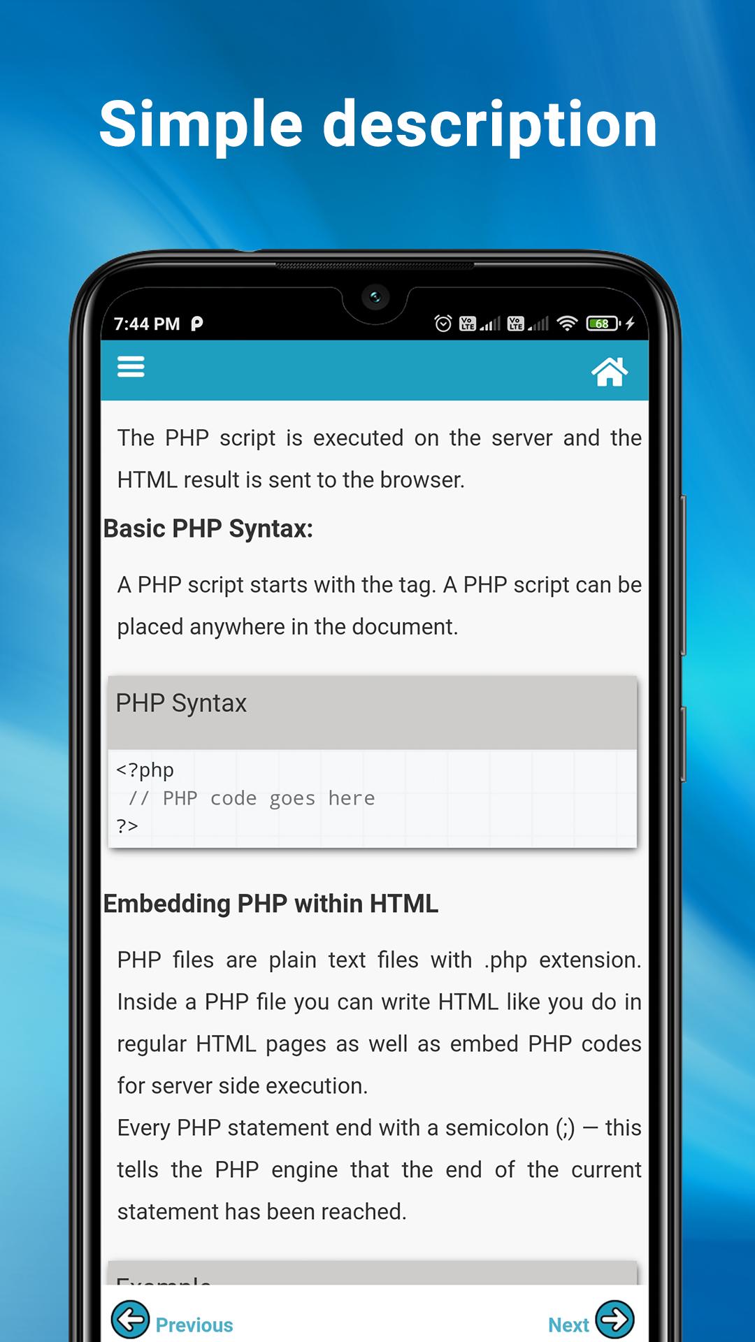 Learn Php Example And Editor Apk For Android Download