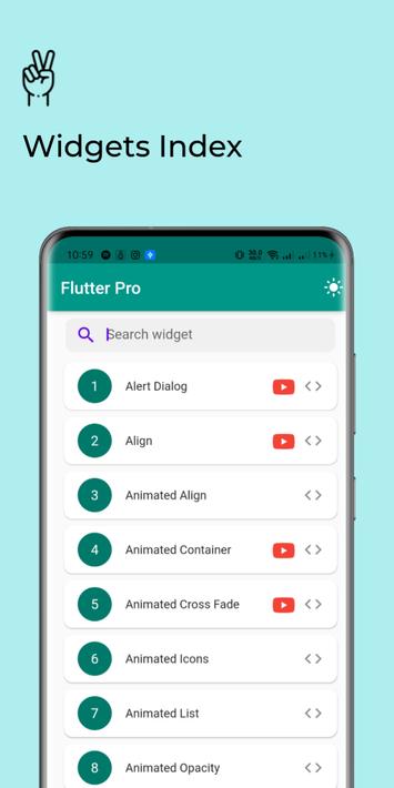 Android İndirme için Flutter Widgets Catalog APK Android İndirme için Flutter Widgets Catalog APK