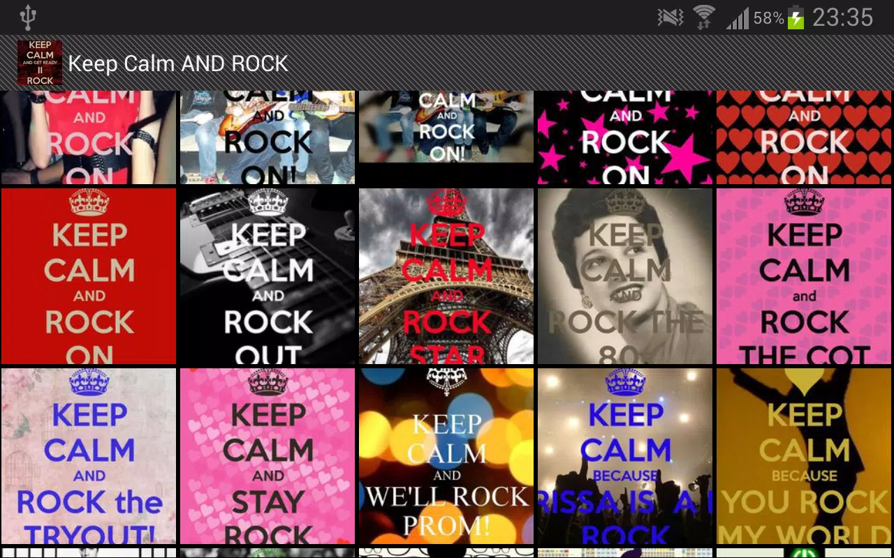 Keep Calm And Rock On Wallpapers