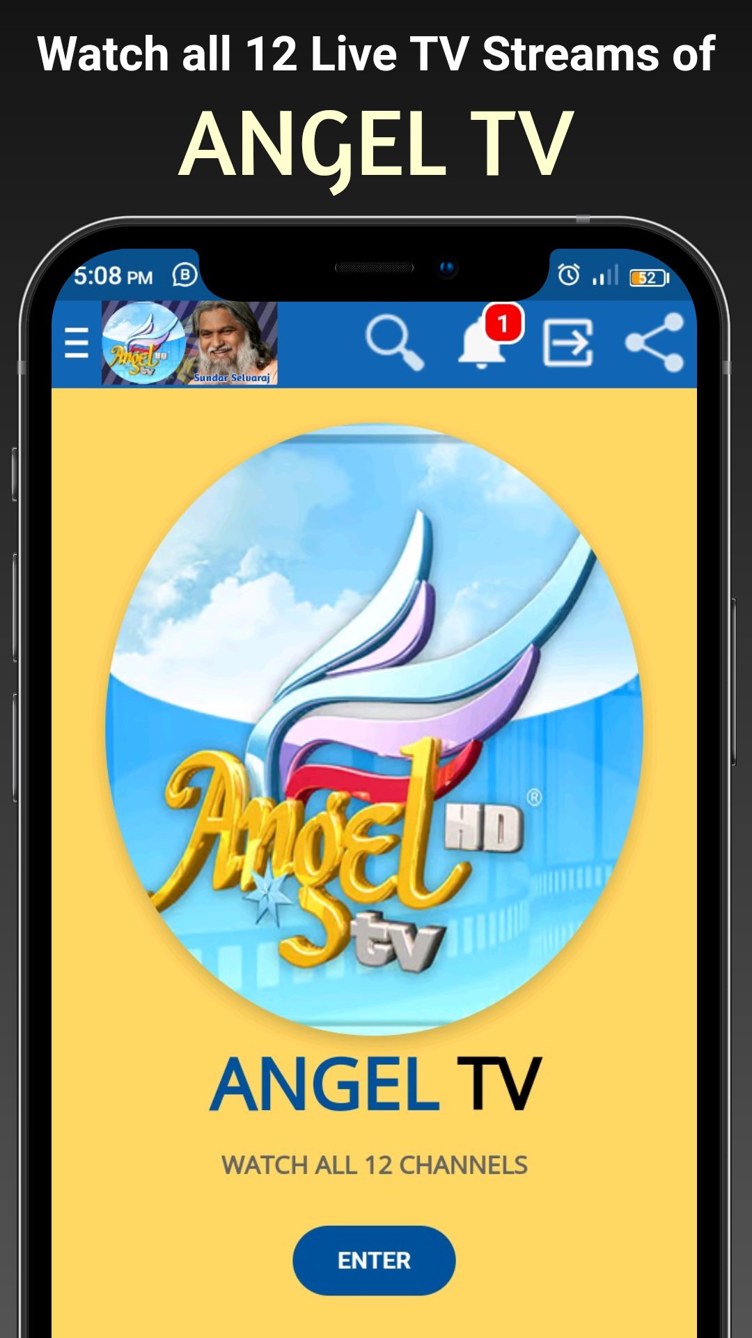 Angel TV - 12 Live Streams APK for Android Download