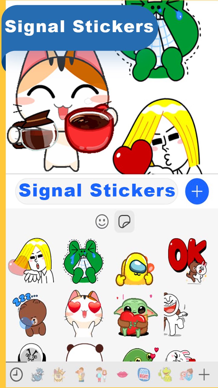 Animated Stickers For Signal APK for Android Download