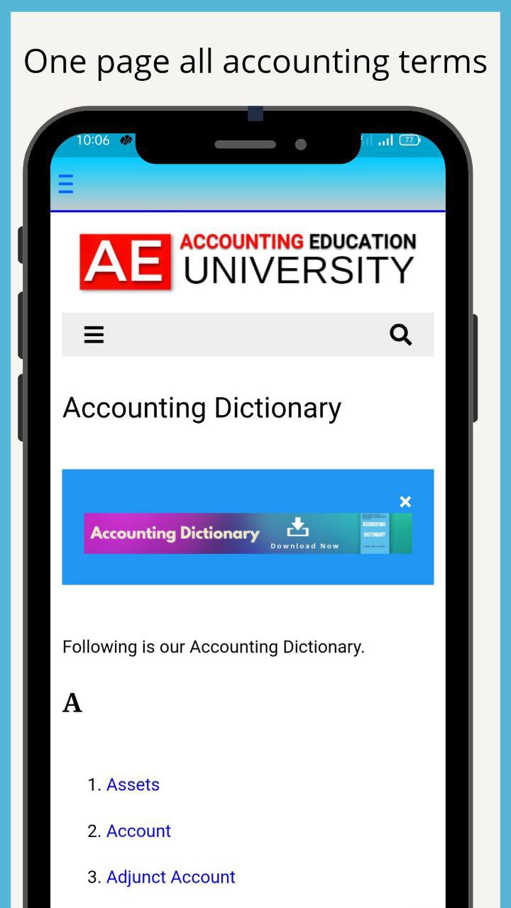 Accounting Dictionary APK für Android herunterladen