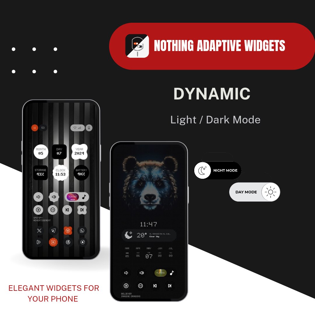 Nothing Adaptive widgets Latest Version 3.0.0 for Android