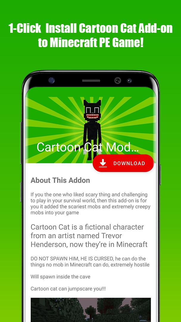 Cartoon Cat Mod For Mcpe Apk For Android Download