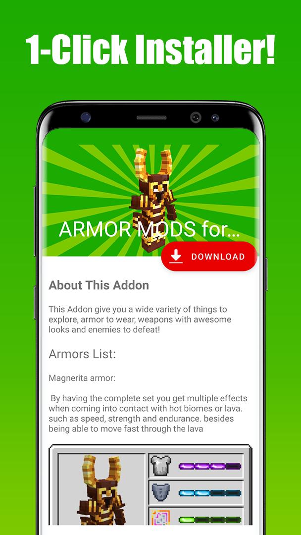 Armor Mods For Minecraft Apk Download For Android Latest Version