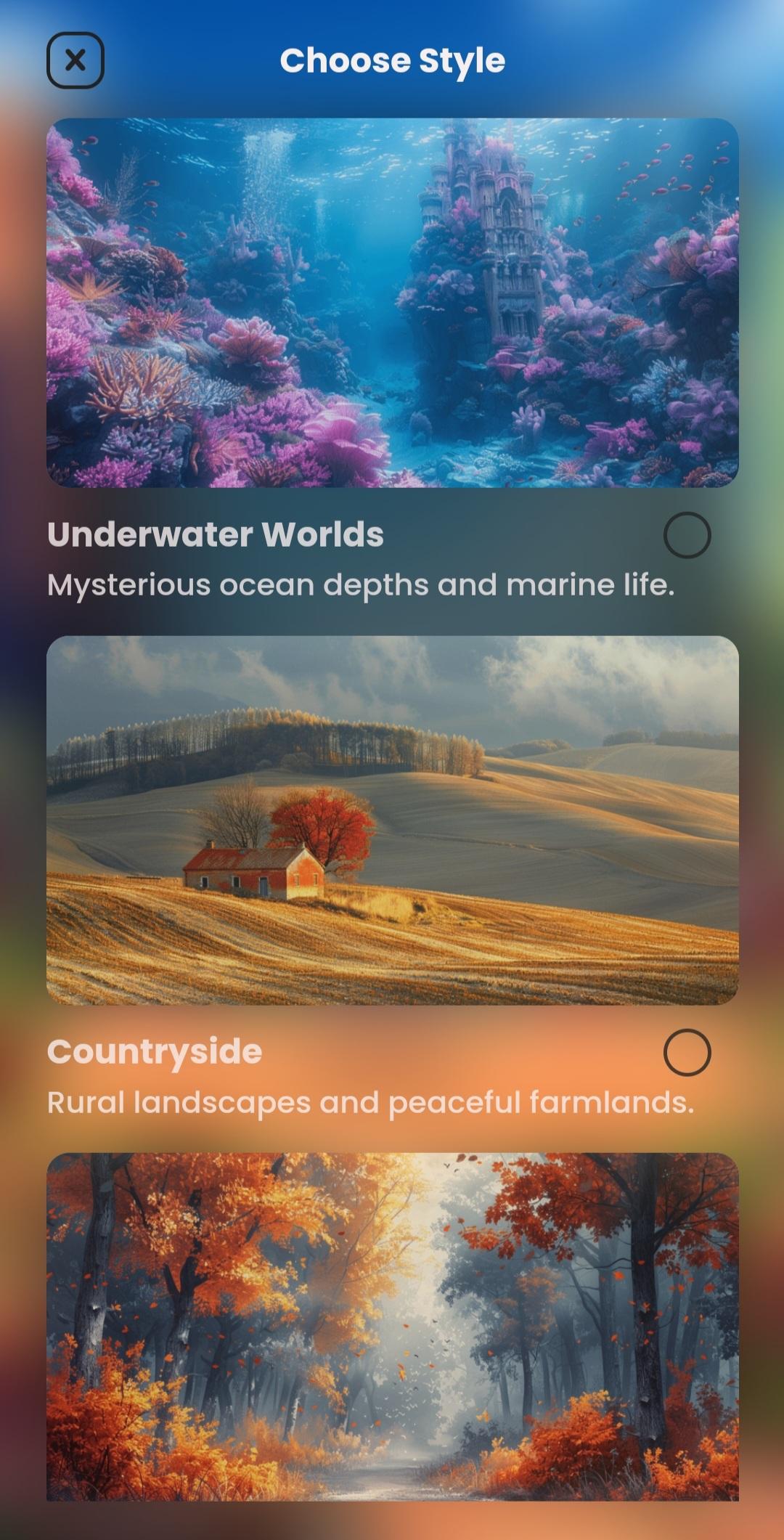 AI Landscape Generator App APK für Android herunterladen AI Landscape Generator App APK für Android herunterladen