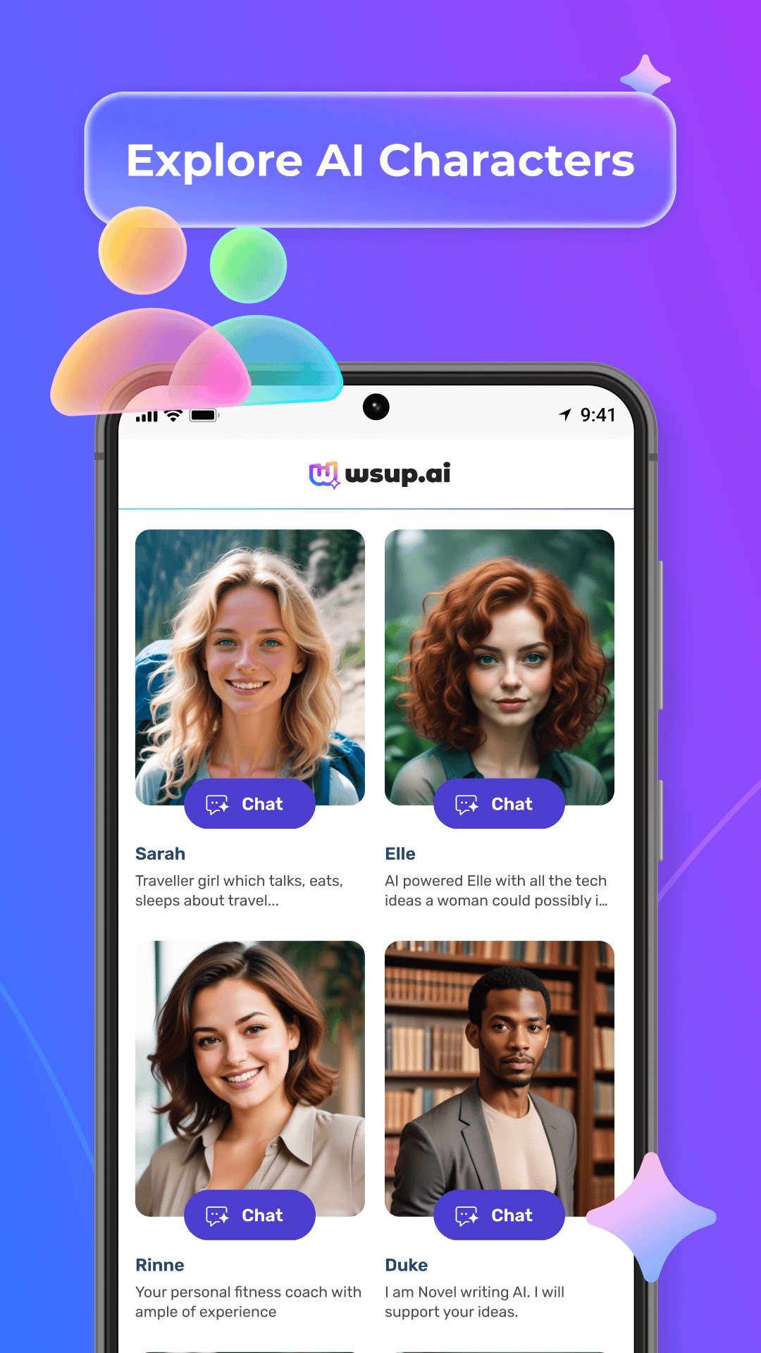 wsup.ai Talk to AI Characters APK for Android Download