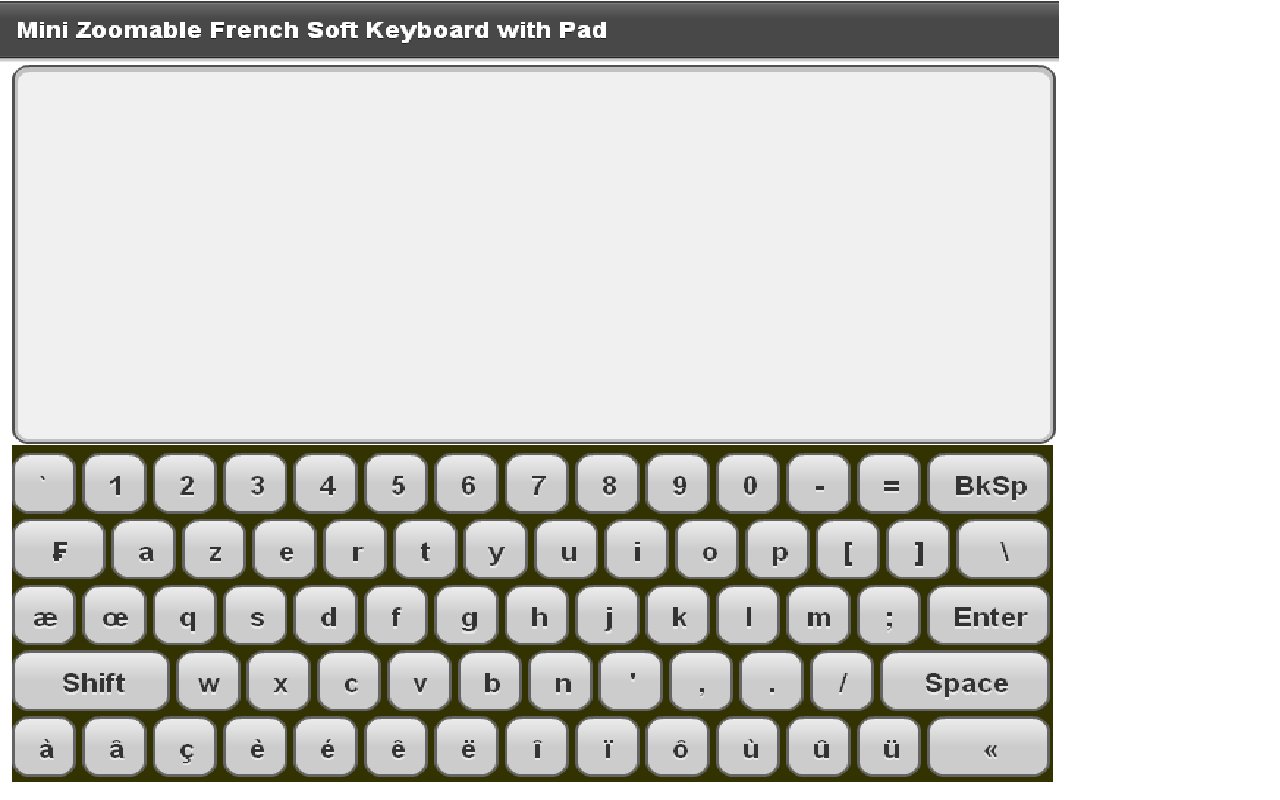 Mini French Keyboard & Pad APK for Android Download