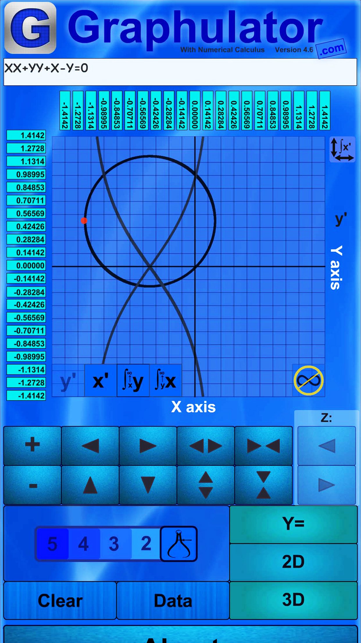 Graphulator Graphing Calculator Latest Version 5.12 for Android