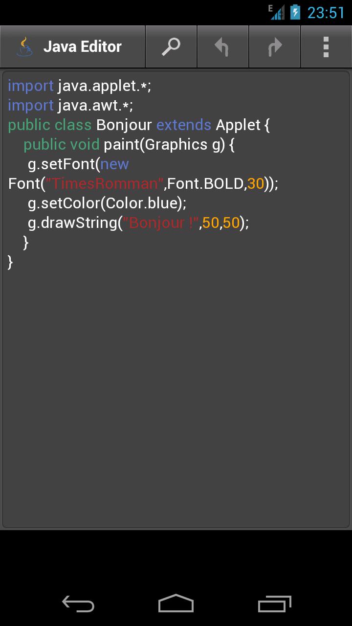 Java Editor java-editor