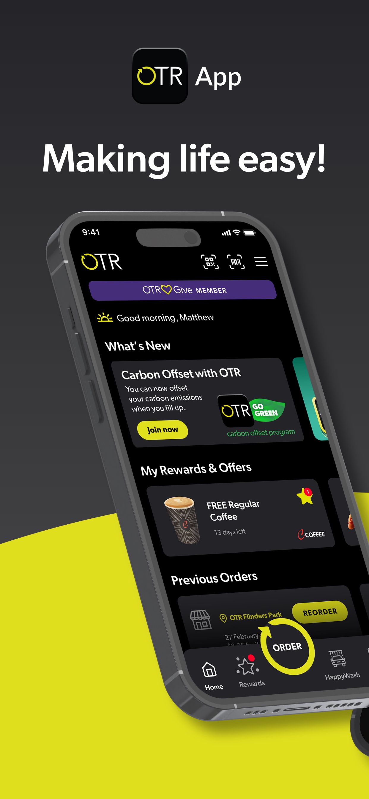 OTR App - Coffee & Fuel Deals APK for Android Download