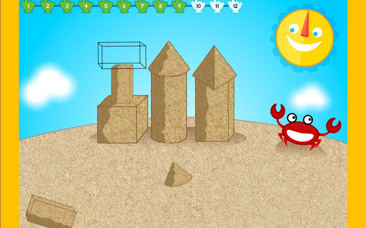TVOKids Sandy Math Shapes APK do pobrania na Androida