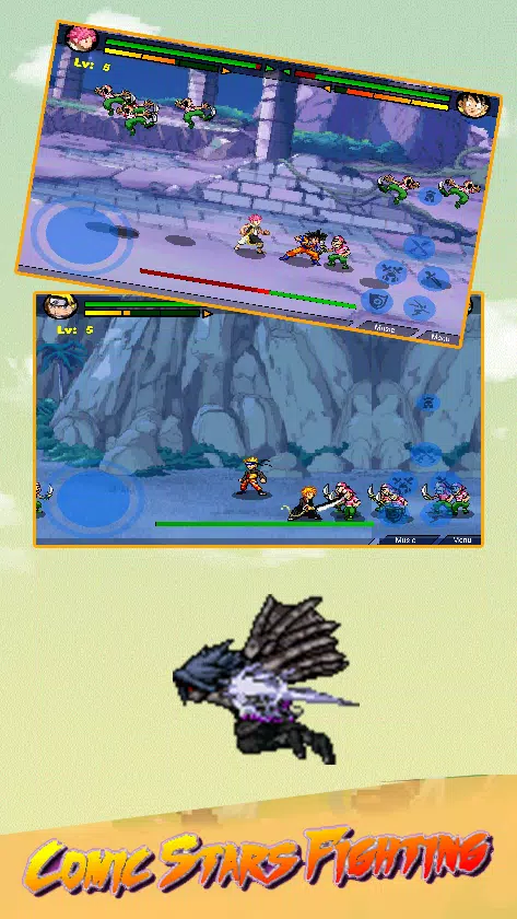 Comic Stars Fighting 5