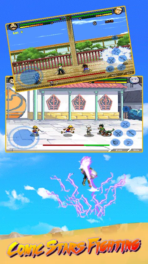 Comic Stars Fighting 5