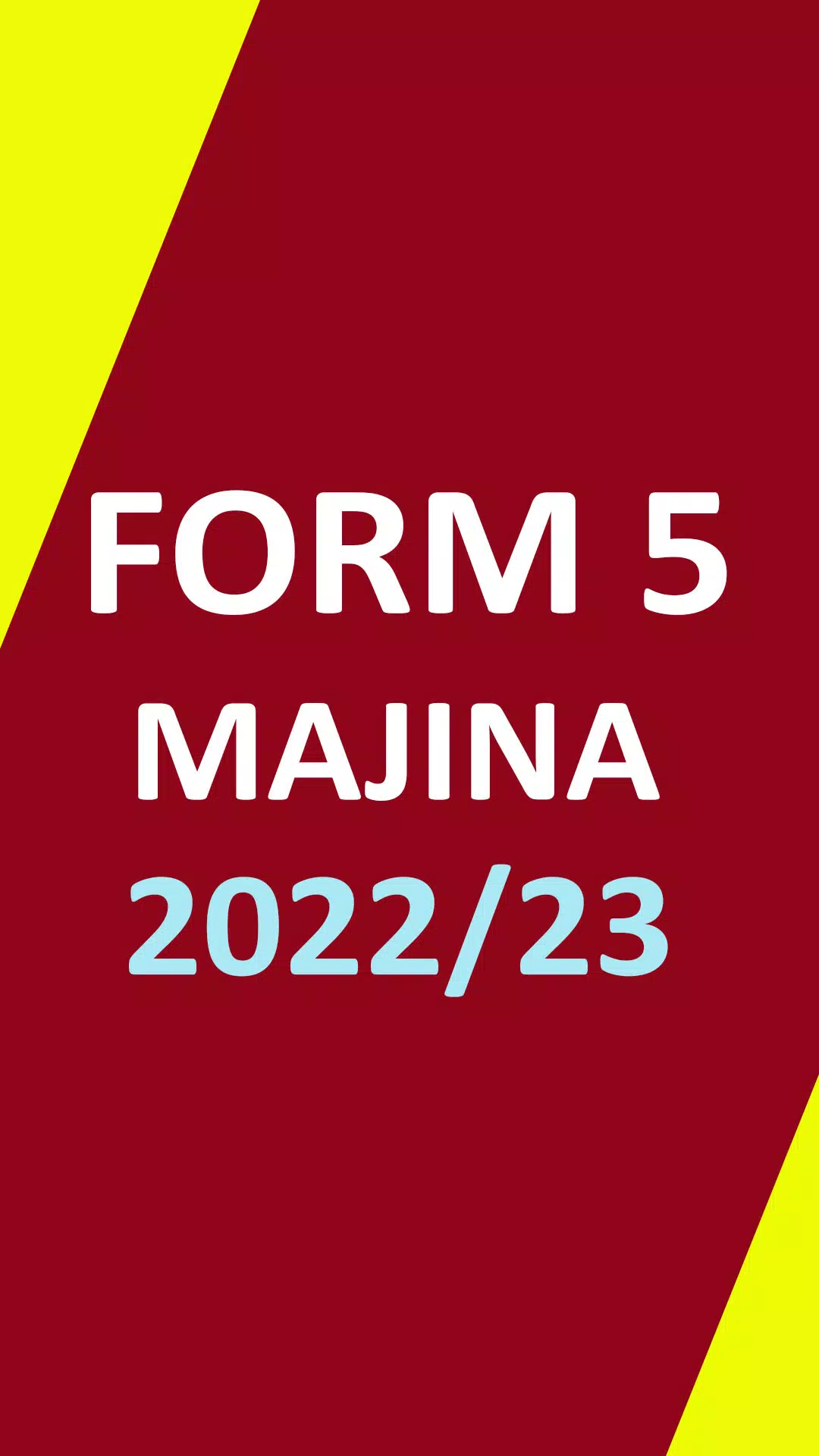 Necta Form Five Selection 2022 To 2023 - Printable Forms Free Online