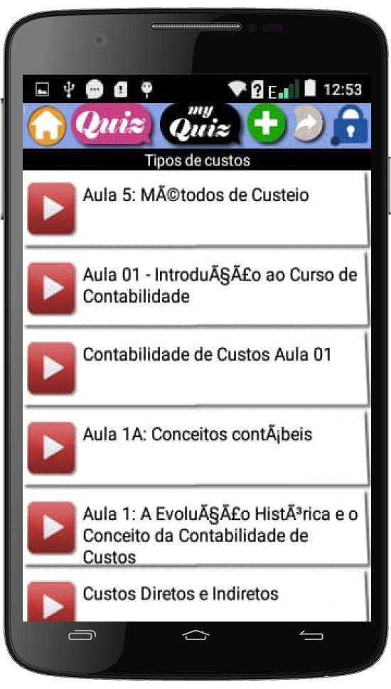 Curso de Contabilidade de Cust APK for Android Download