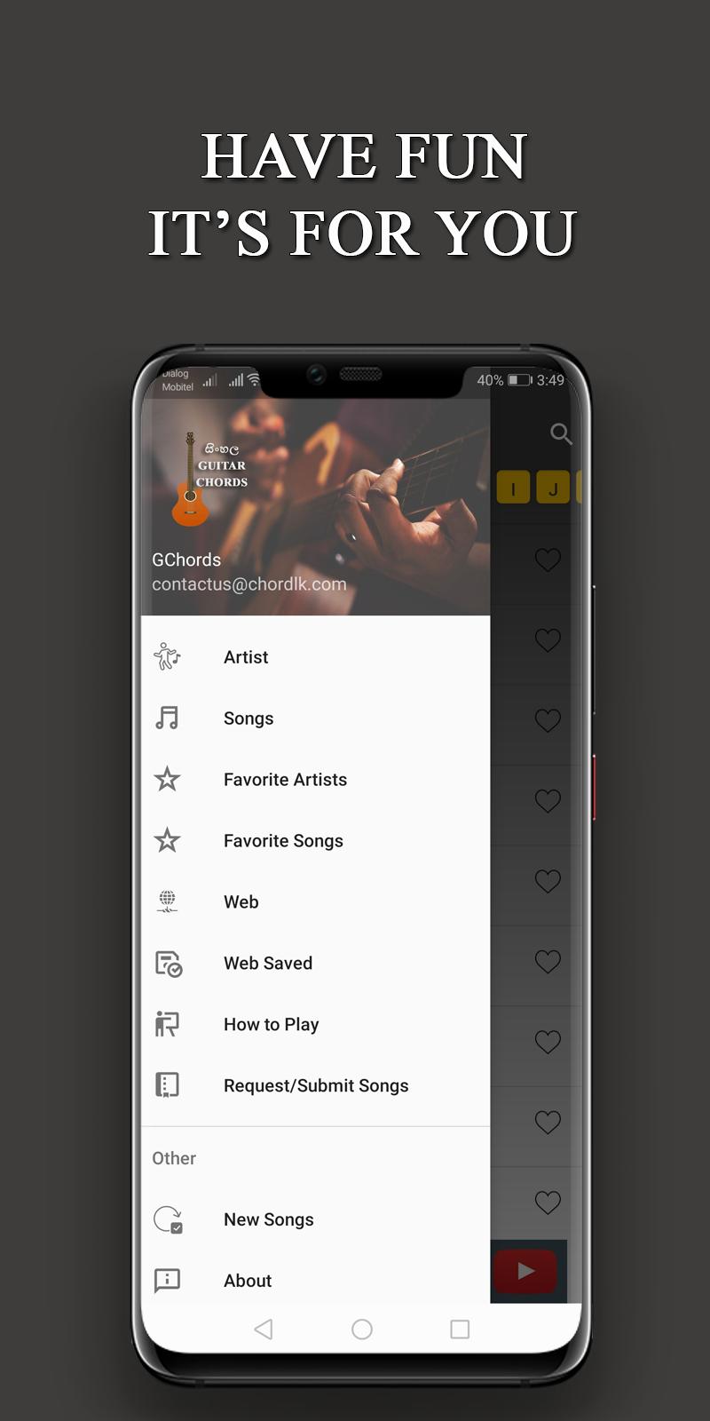 Sinhala Guitar Chords Gchord Apk For Android Download