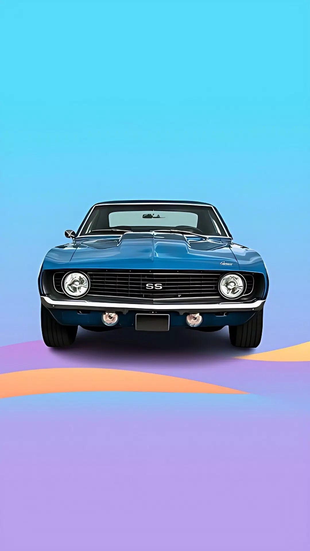 1969 Camaro Iphone Wallpaper