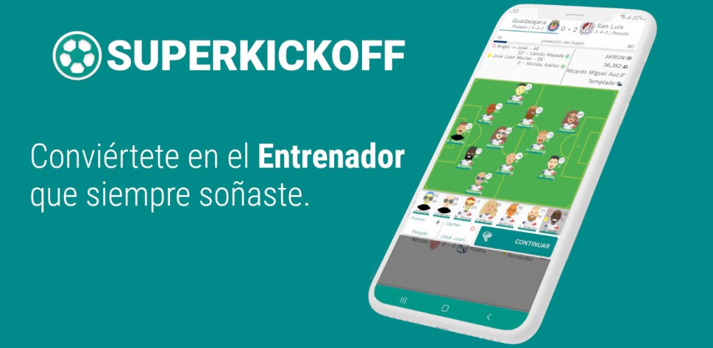 Cómo descargar la última versión de Superkickoff - Soccer manager para ...