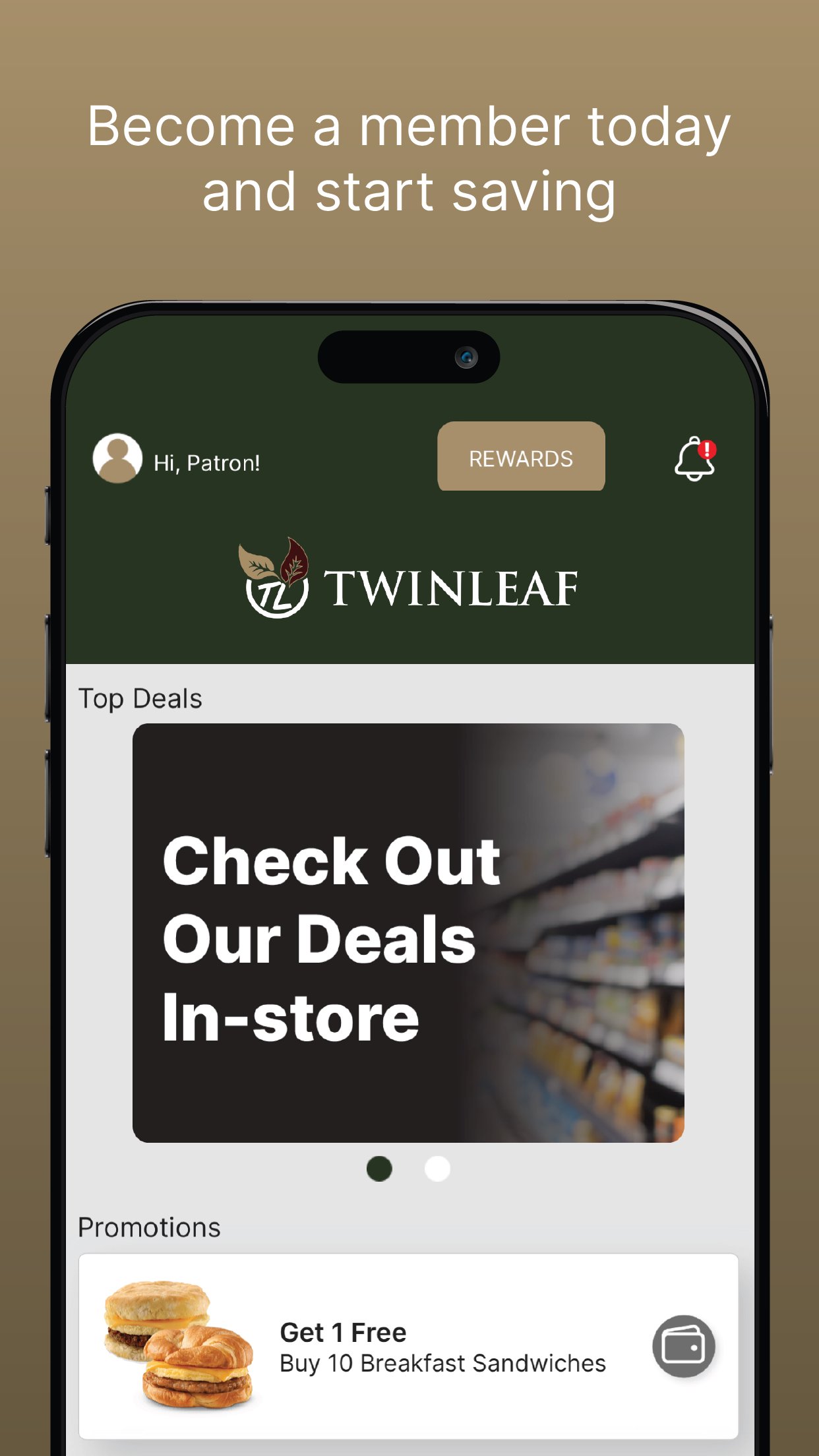Twinleaf Rewards APK للاندرويد تنزيل