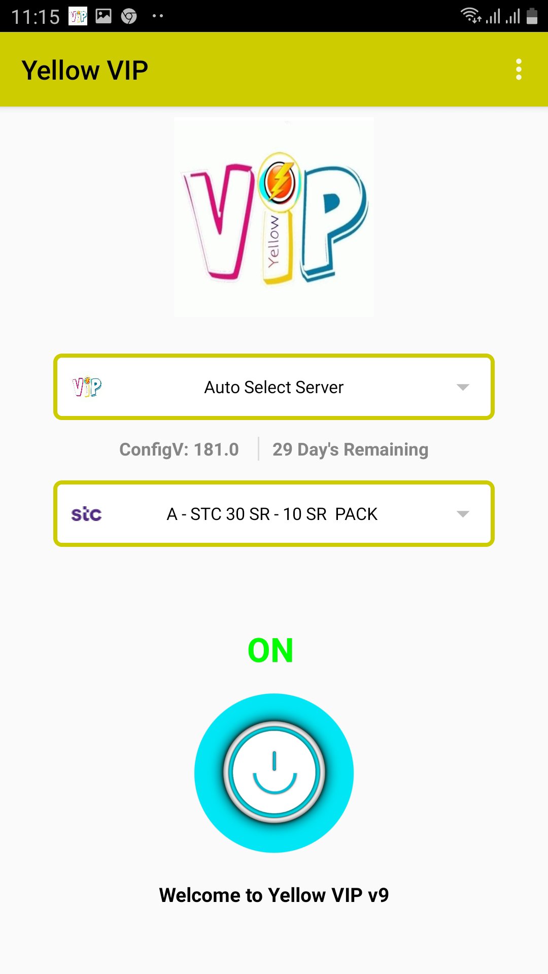 Download Yellow VIP Net Latest Version Yellow Android APK File