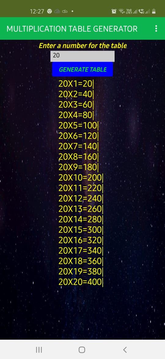 Multiplication Table Generator APK for Android Download Multiplication Table Generator APK for Android Download