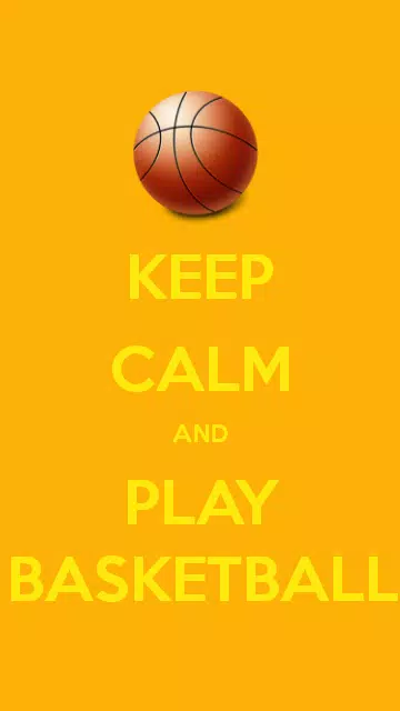 Keep Calm And Play Basketball Wallpaper