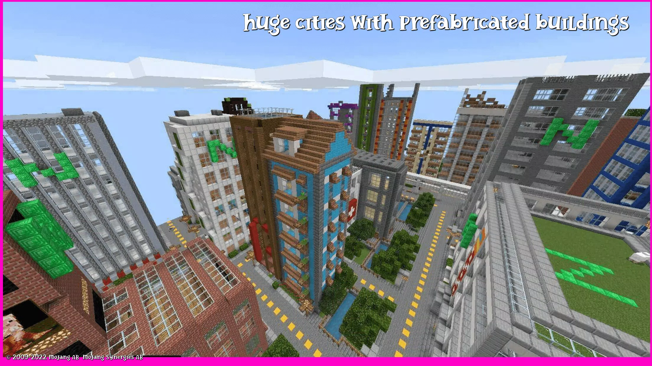 Minecraft City Ideas Pe